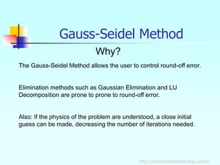 Gauss Seidal method.ppt