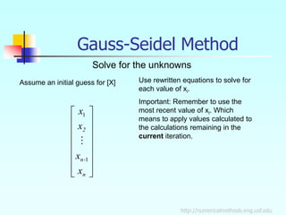Gauss Seidal method.ppt
