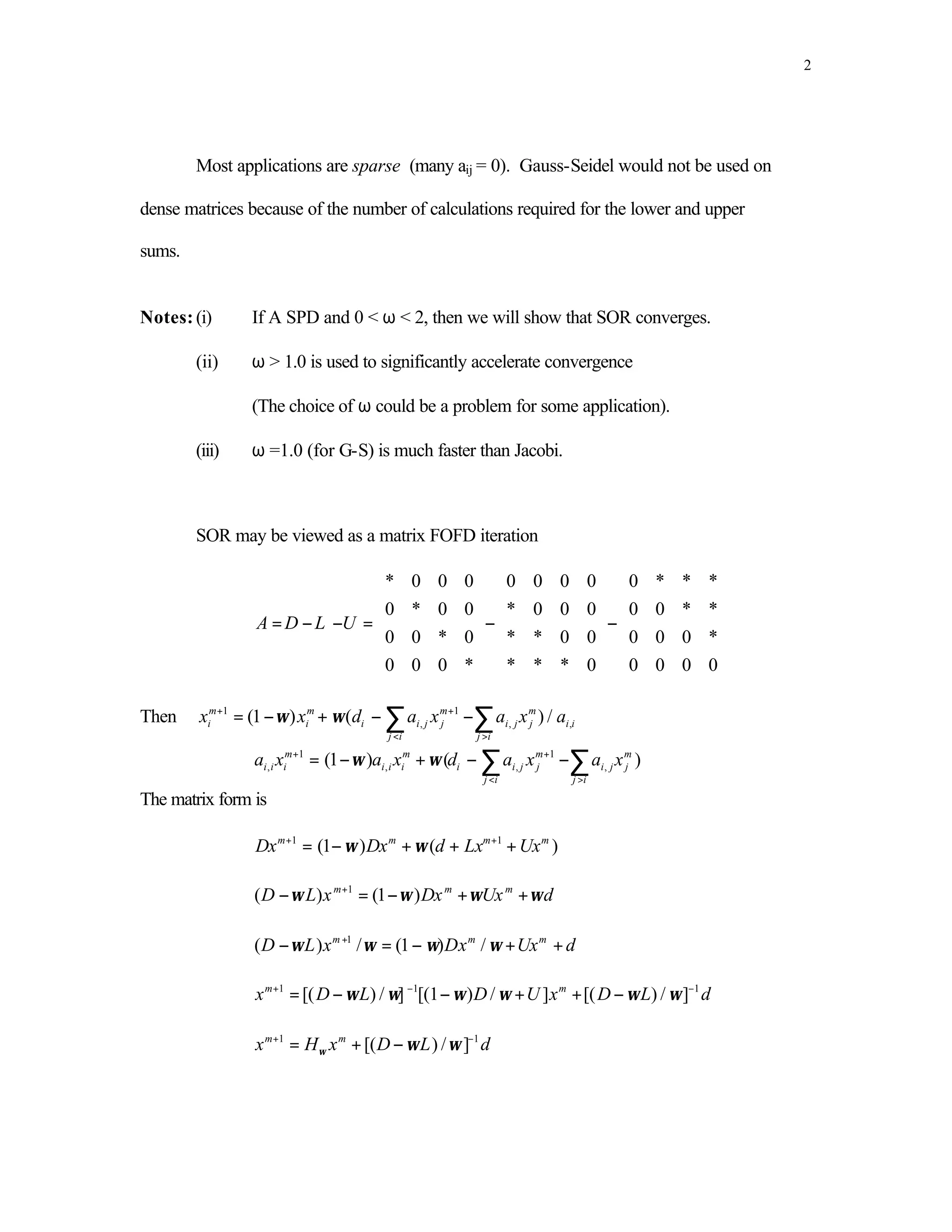 Gaussseidelsor | PDF
