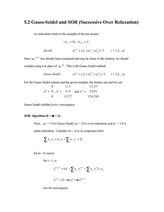 Gaussseidelsor | PDF