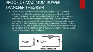 maximum power transform | PPTX