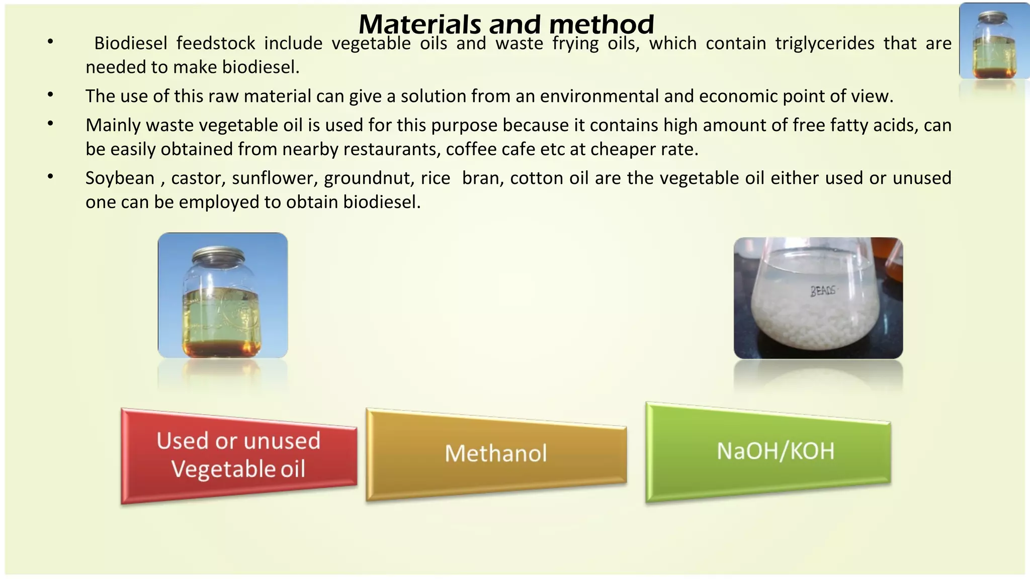Biodiesel production | PPT