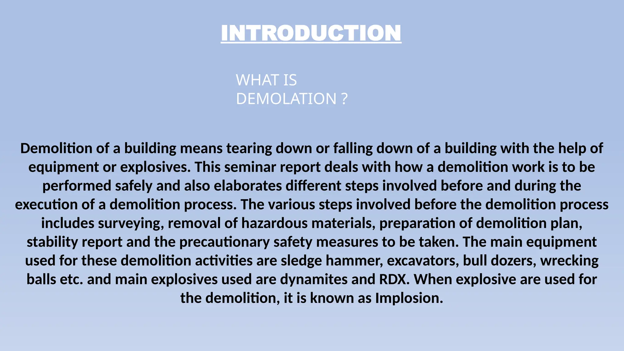 GAUTAM KUMAR DEMOLITION OF BUILDINGS.pptx