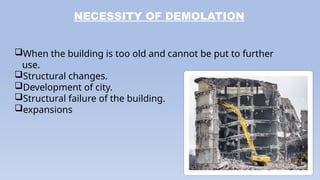 DEMOLITION OF BUILDINGS .pptx