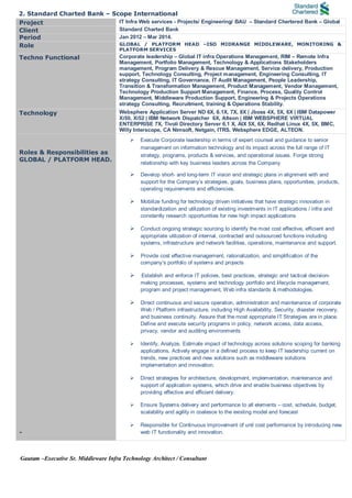 Gautam middleware consultant 2016 | PDF