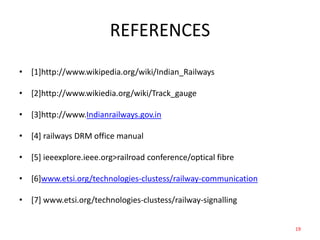 Indian Railway | PPTX