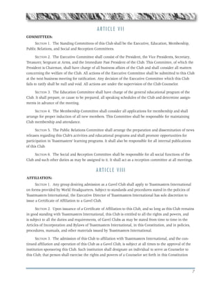 Gavel club kit | PDF