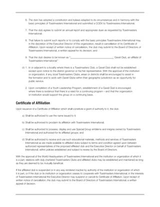 Gavel club kit | PDF