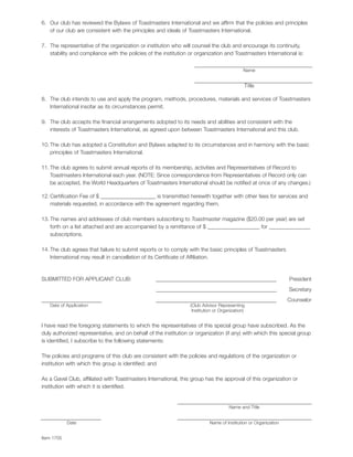 Gavel club kit | PDF