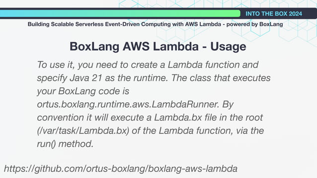 Building Scaleable Serverless Event-Driven Computing with AWS Lambda ... Building Scaleable Serverless Event-Driven Computing with AWS Lambda ...