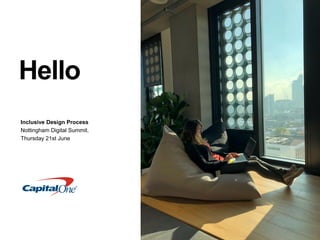 Gavin Holland - Great Inclusive Design Process - Design with people ...