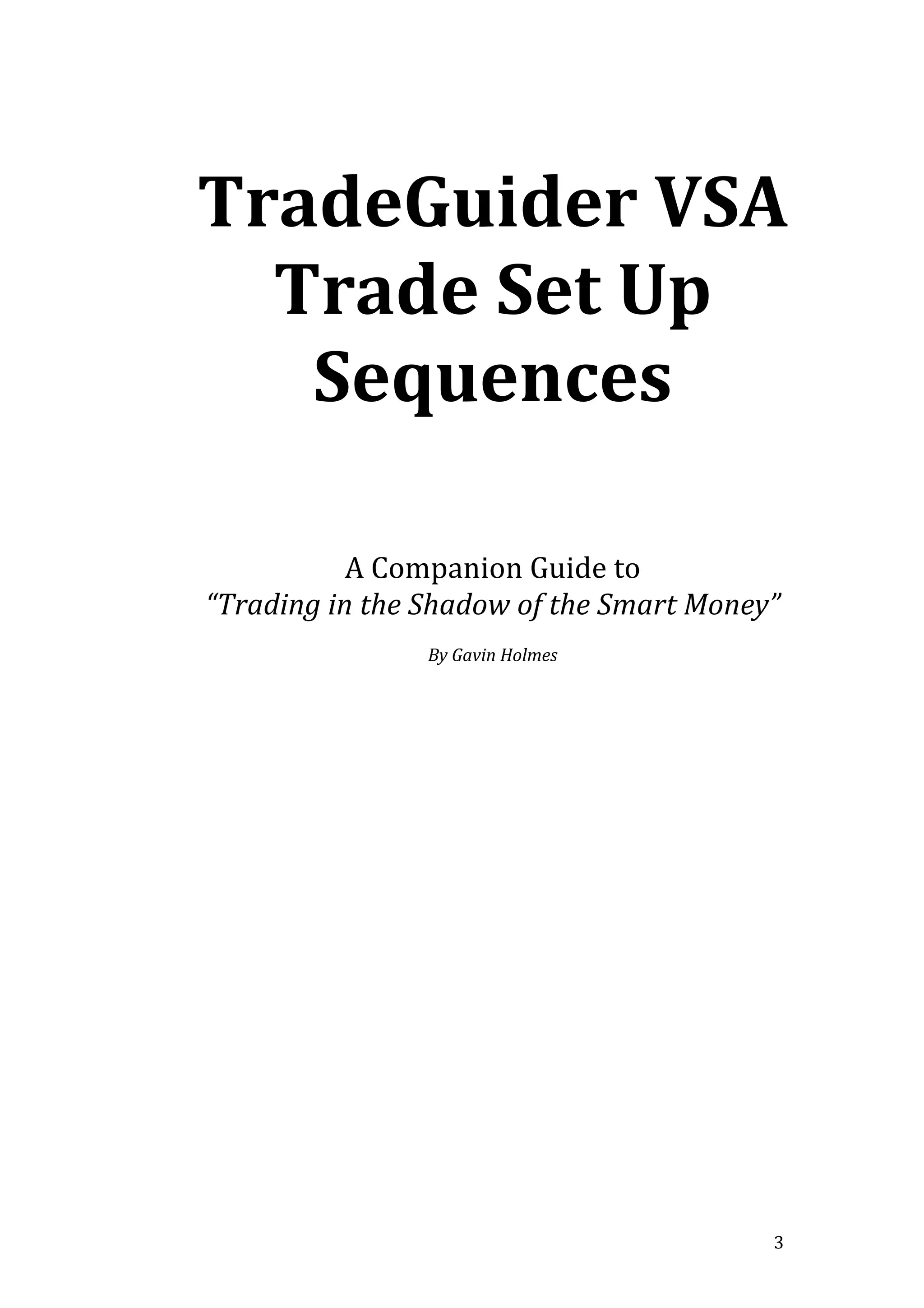 Gavin Holmes - The Complete Volume Spread Analysis System Explained-A ...