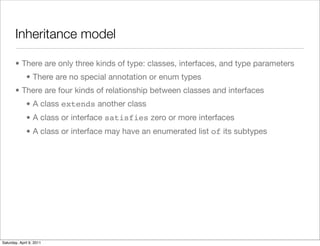 The Ceylon Type System | PPT
