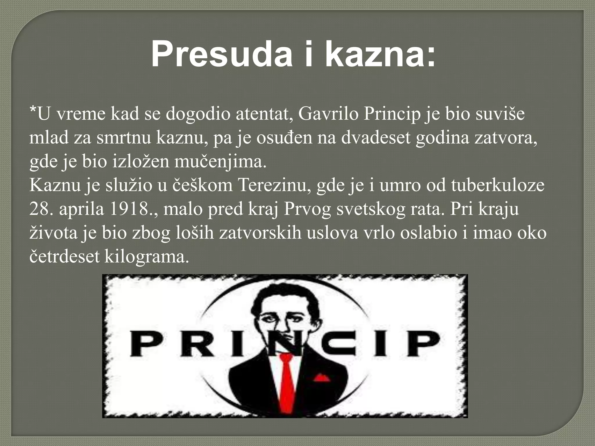 Gavrilo Princip | PPTX