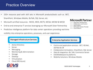 GAVS Expertise in Microsoft Technologies.pptx