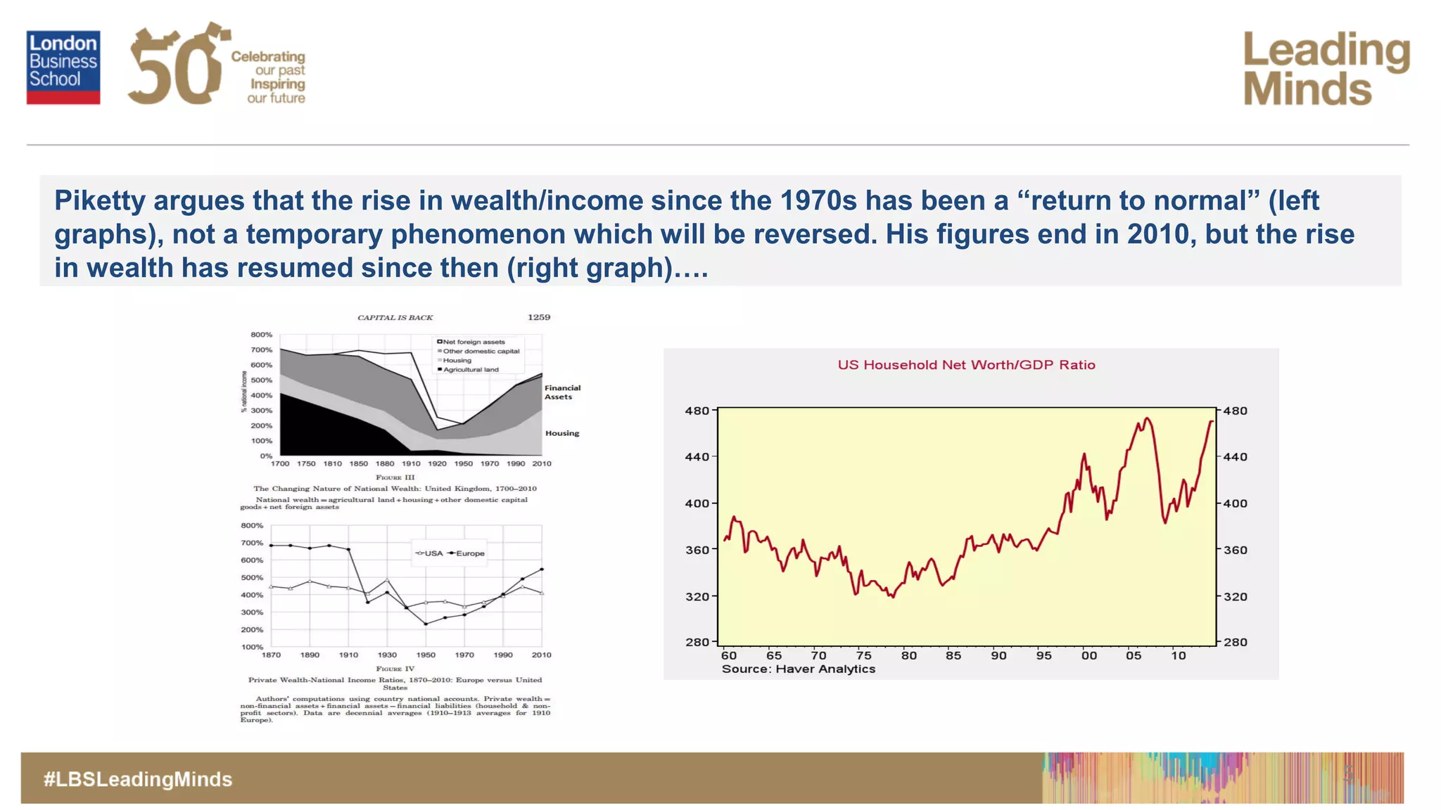Gavyn Davies commentary on Inequality of capital | Leading Minds | PPT