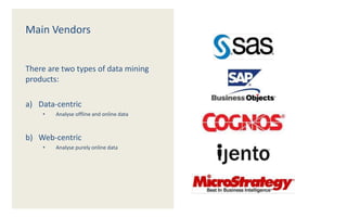 Data mining and data visualisation - Lance Nelson | PPTX