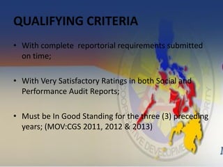2014 Gawad Parangal for Primaries | PDF