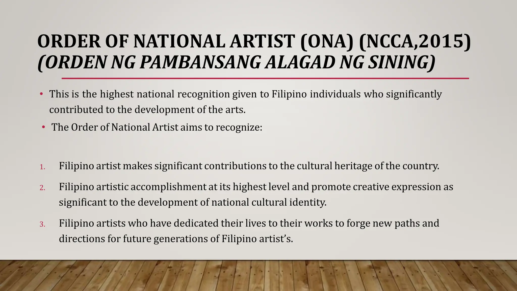 GAWAD SA MANLILIKHA NG BAYAN AWARD (GAMABA (PUN-AN).pptx