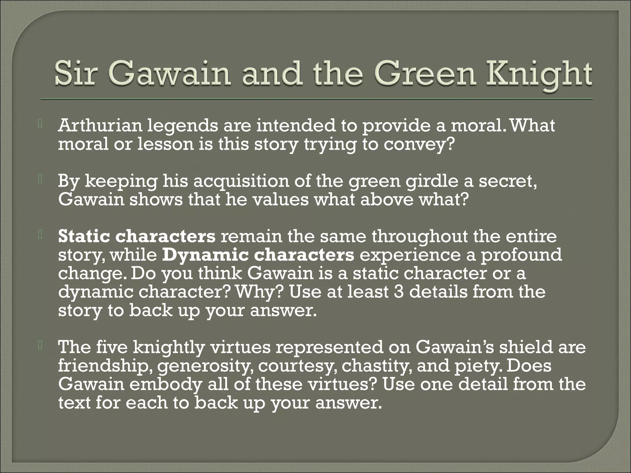 Gawain | PPT
