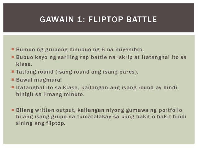 Gawain 1 fliptop battle