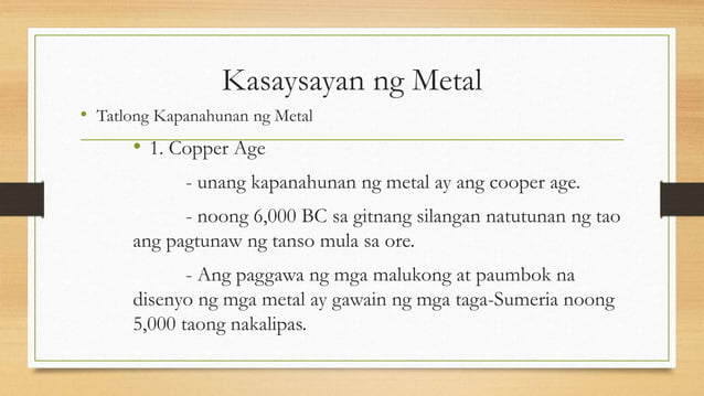 GAWAING METAL (kasaysayan,kasanayan, materyales, kasangkapan .pptx