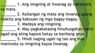 HALIMBAWA NG PORMAL AT DI-PORMAL NA SANAYSAYGawain ng G-8.pptx