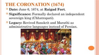 Chhatrapati Shivaji Maharaj: The Architect of Swarajya | PPTX