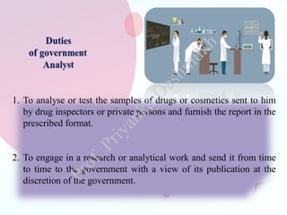 GOVERNMENT ANALYST(DRUG AND COSMETIC ACT,1940) | PDF