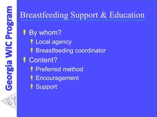 Georgia WIC Program | PPTX
