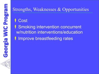 Georgia WIC Program | PPTX
