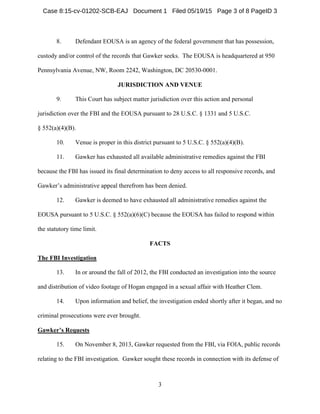 Gawkers foia-complaint | PDF