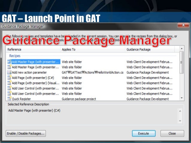 [GAT/GAX] Guidance Automation Extensions