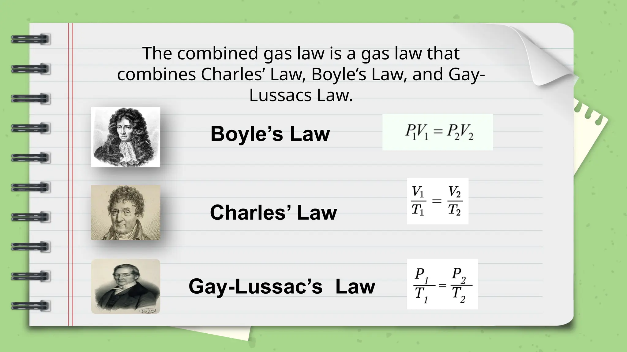 Gas laws(gay Lussac's and combined gas laws)pptx | PPTX