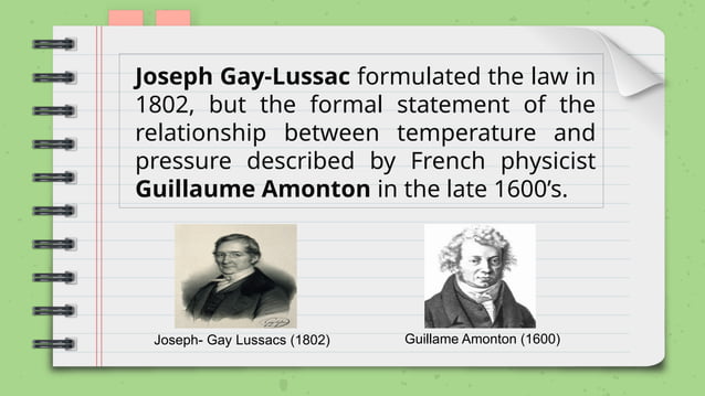 Gas laws(gay Lussac's and combined gas laws)pptx | PPTX