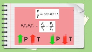 Gas laws(gay Lussac's and combined gas laws)pptx | PPTX