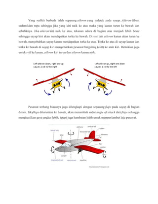 Gaya angkat pesawat dan bernaulli | PDF
