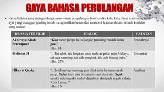 GAYA BAHASA DALAM DRAMA-DRAMA KARYA SITI JASMINA IBRAHIM MENGIKUT TEORI ...