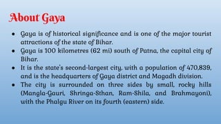 Gaya City(Bihar) | PDF