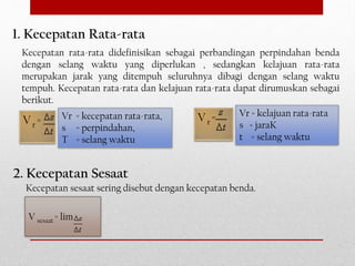 Gaya dan gerak | PPTX