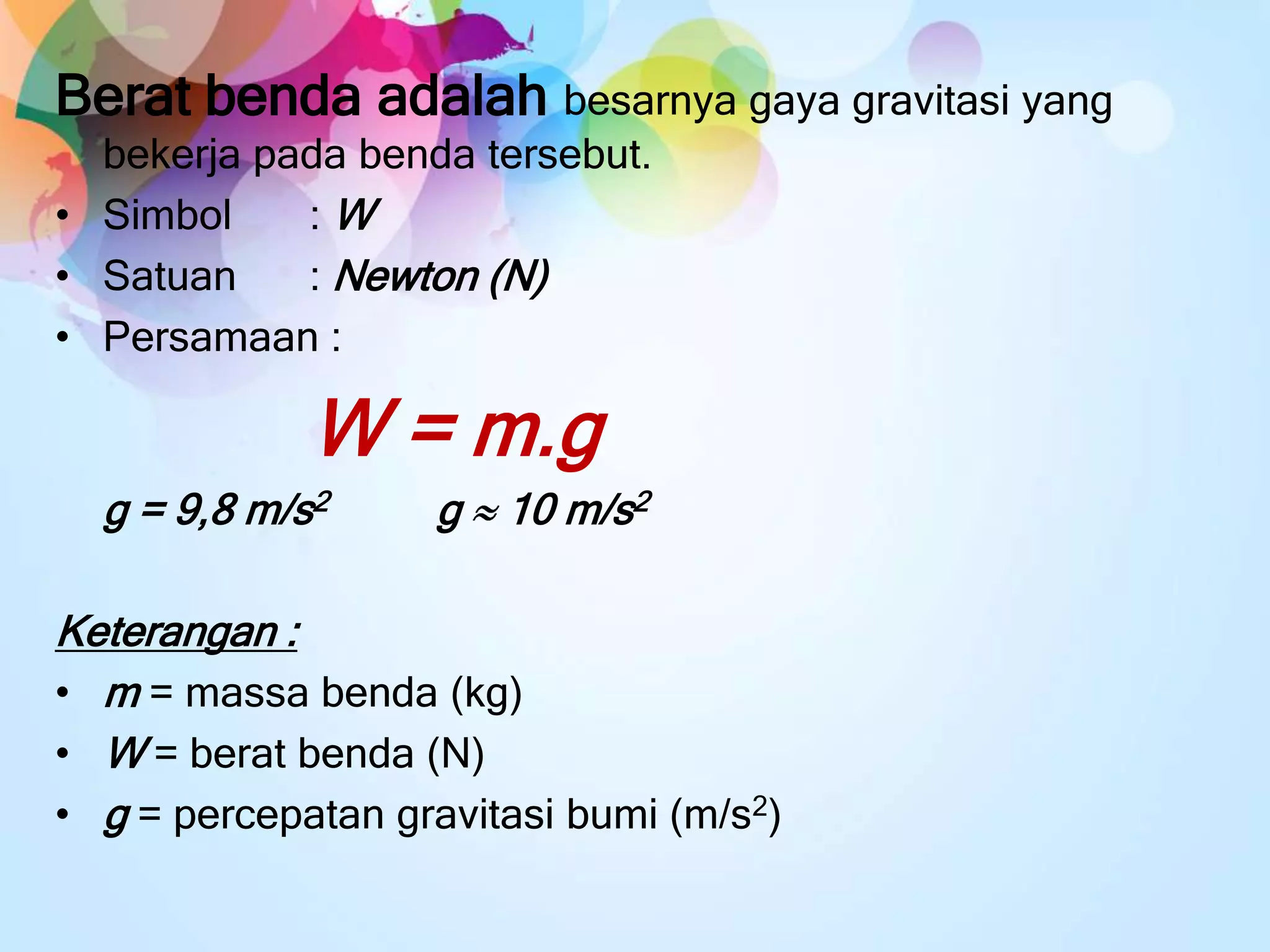 Gaya dan Hukum Newton | PPTX