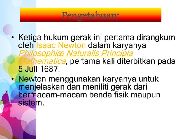 Gaya dan Hukum Newton | PPTX