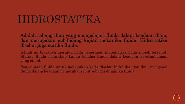 Gaya hidrostatika bidang datar minggu 3.pptx