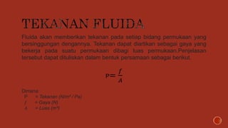 Gaya hidrostatika bidang datar minggu 3.pptx