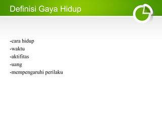 gaya hidup.ppt
