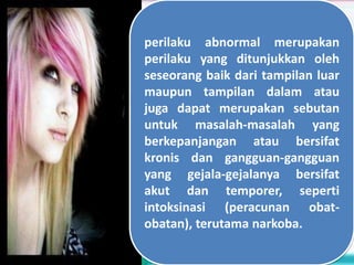 Gaya hidup abnormal | PPTX