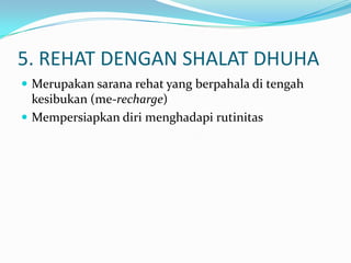 Gaya hidup sehat rasulullah | PPTX