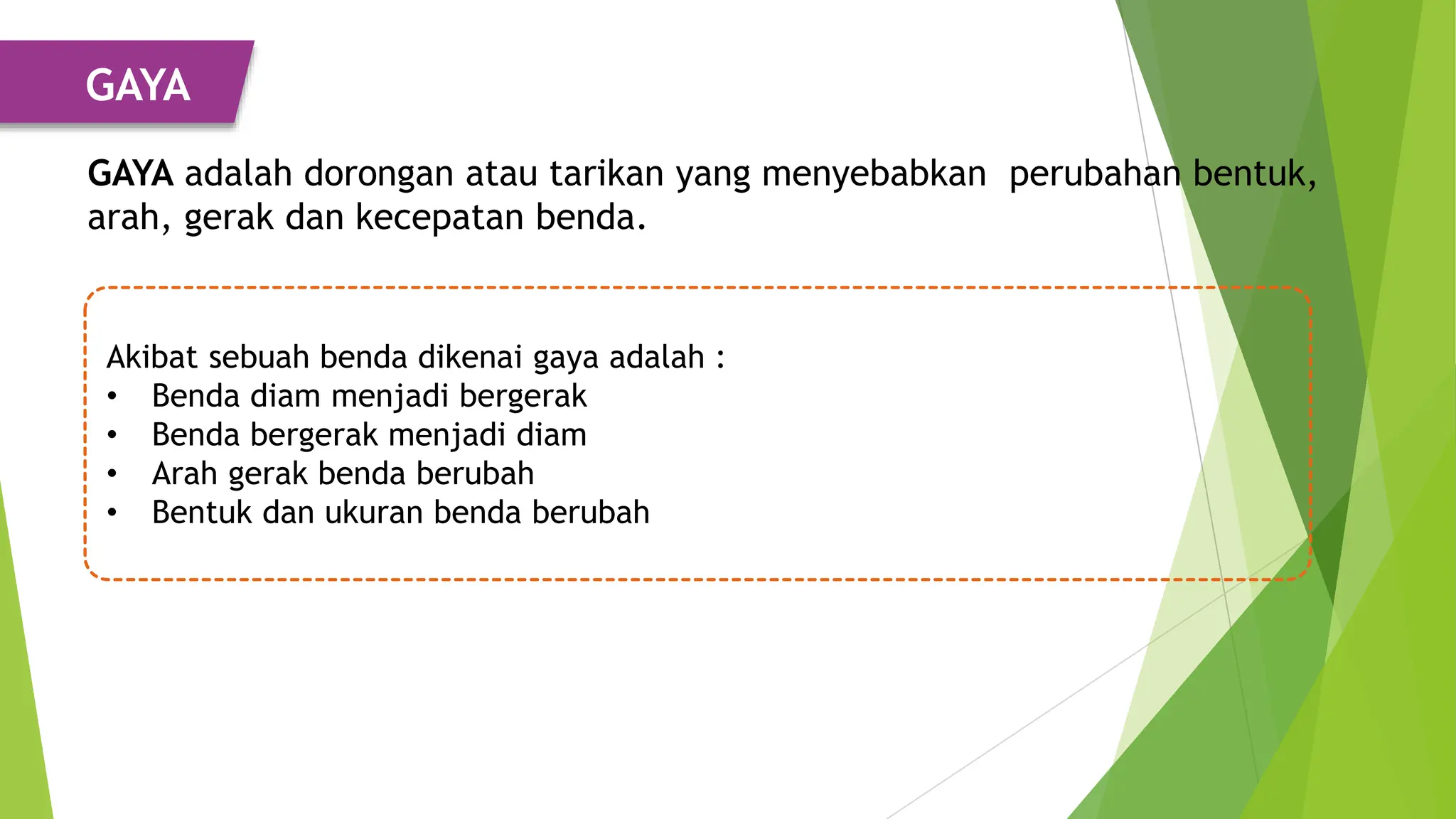 MATERI GAYA DAN HUKUM NEWTON SMP UNTUK KELAS 7.pptx