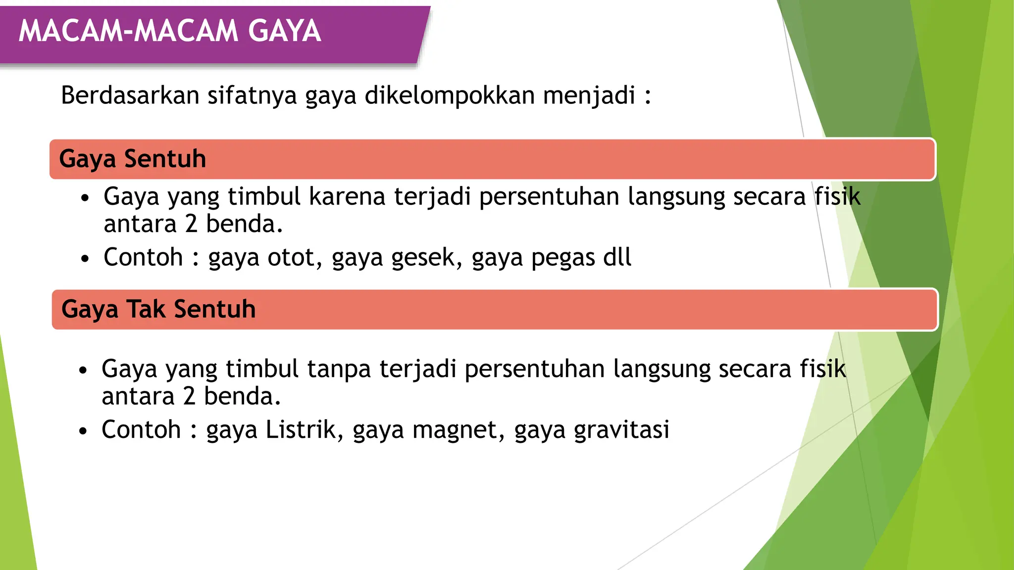MATERI GAYA DAN HUKUM NEWTON SMP UNTUK KELAS 7.pptx