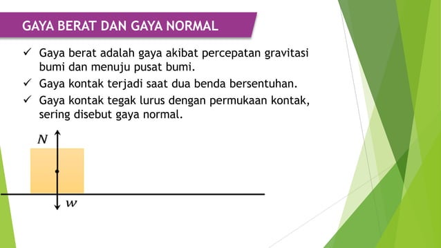 MATERI GAYA DAN HUKUM NEWTON SMP UNTUK KELAS 7.pptx